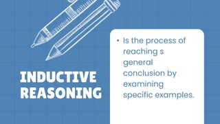 INDUCTION REASONING in mathematics in the modern word | PPT
