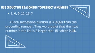 INDUCTION REASONING in mathematics in the modern word | PPT
