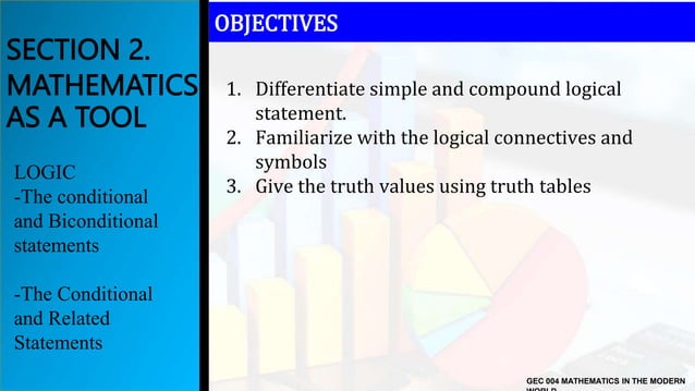 MMW- WEEK 17- CONDITIONAL STATEMENTS.pptx | Chemistry | Science