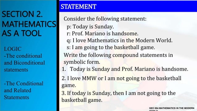 Mmw Week 17 Conditional Statementspptx 
