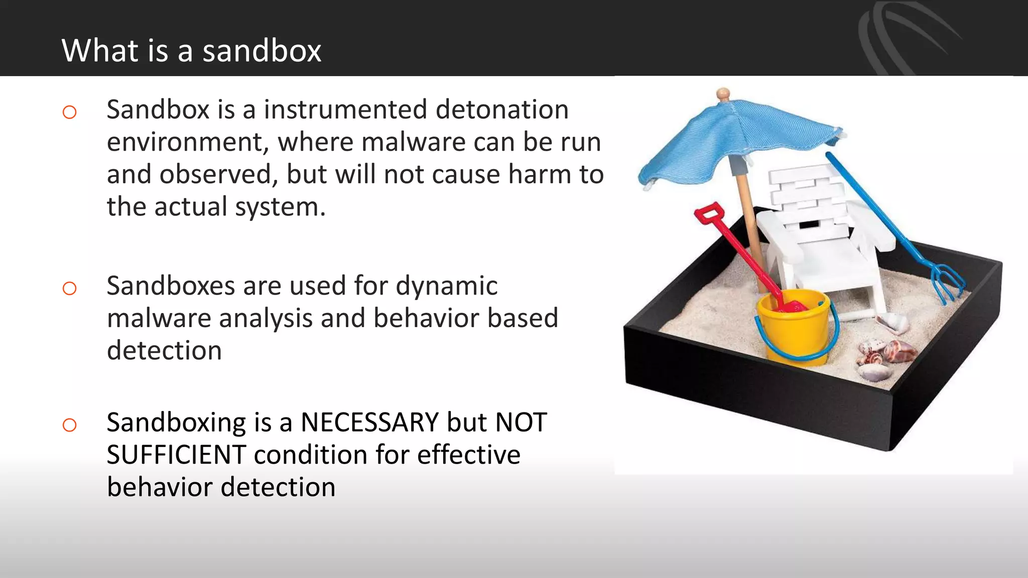 MMW Anti-Sandbox Techniques | PPTX