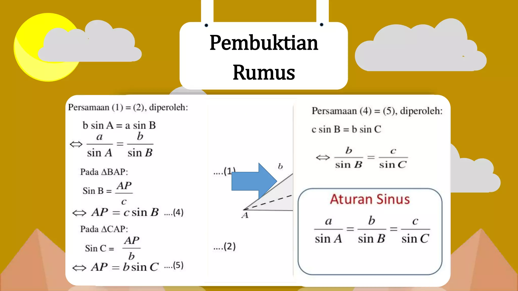 Matematika aturan sinus kelompok 1 | PPTX