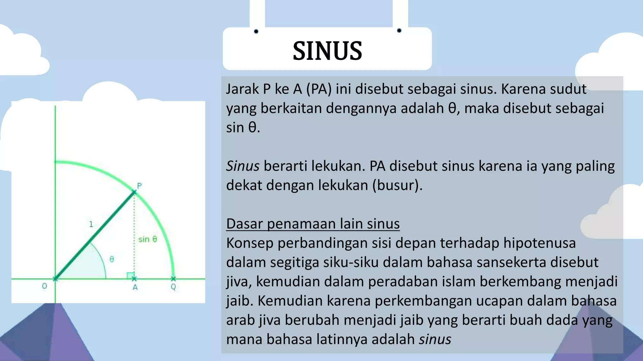 Matematika aturan sinus kelompok 1 | PPTX