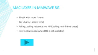 Enabling D2D communication in mmWave 5G networks | PPTX