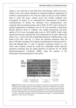mm waves wireless communication of 5g technology | DOCX