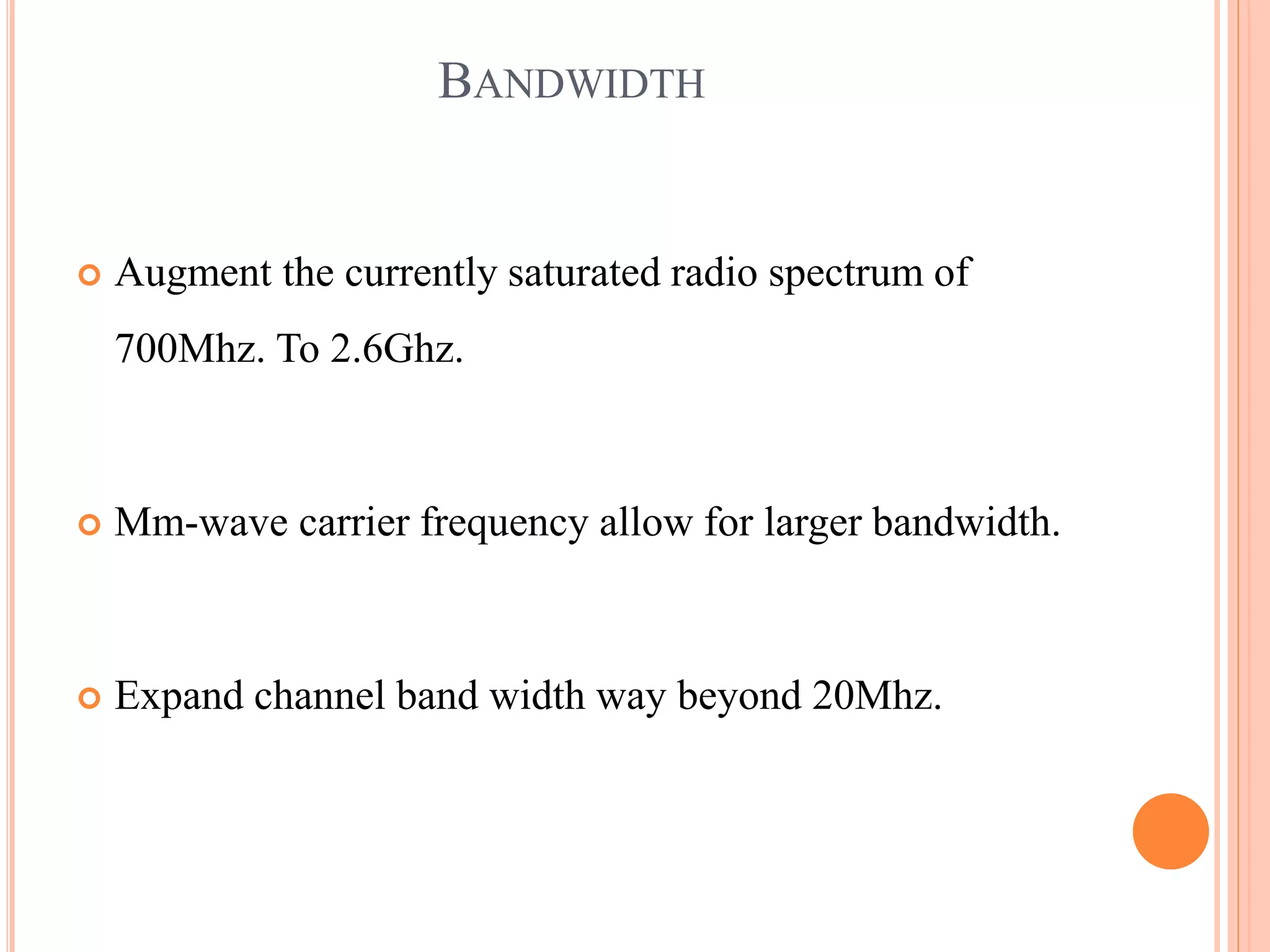 Millimeter Wave mobile communications for 5g cellular | PPTX