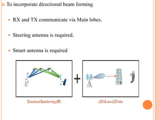 Millimeter Wave mobile communications for 5g cellular | PPTX