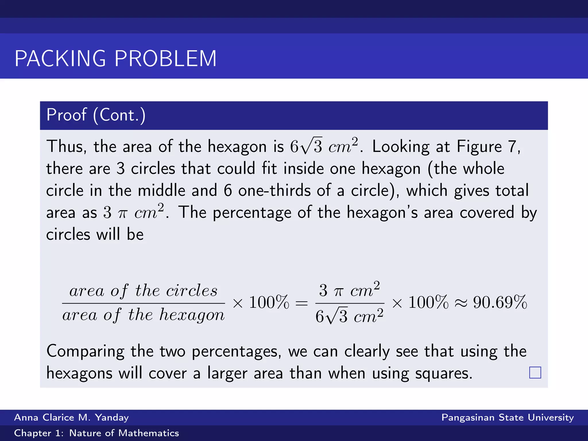 Mathematics in the Modern World Lecture 1 | PDF