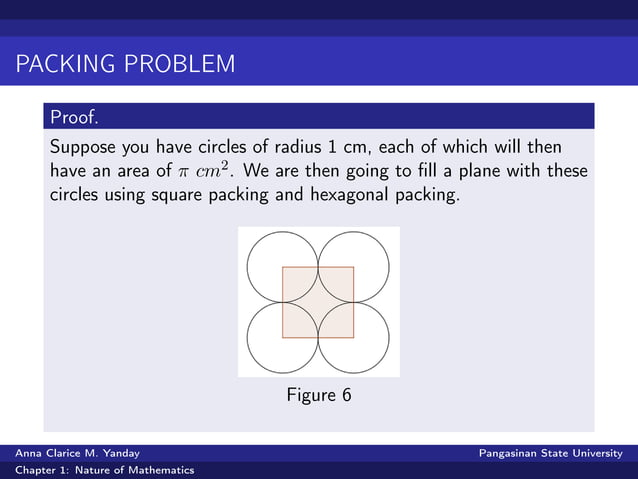 Mathematics in the Modern World Lecture 1 | PDF