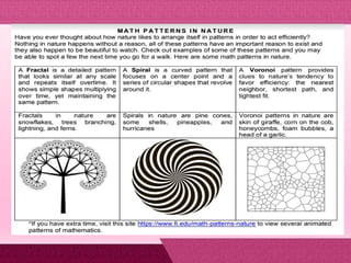 MMW lesson1: the nature of mathematics - patterns and numbers in nature.pptx