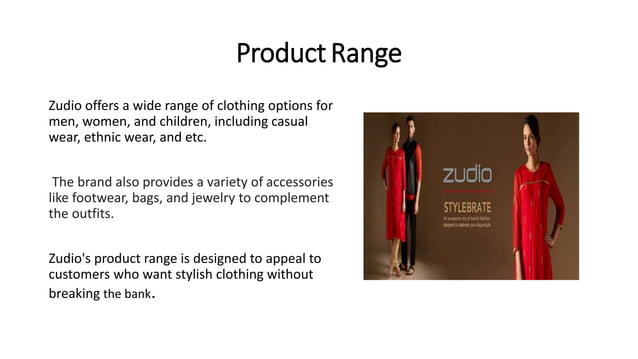 Case study on tata clothing brand zudio in detail | PPTX