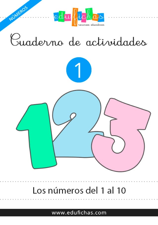Mn 01-cuadernillo-numeros-1-al-10-infantil | PDF