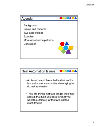 Test Automation Patterns: Issues and Solutions | PDF