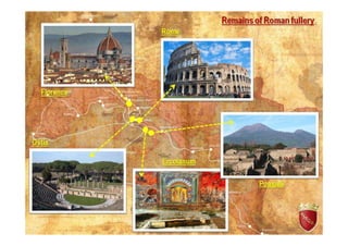 Water and wastewater management in the treatment process of a Roman ...