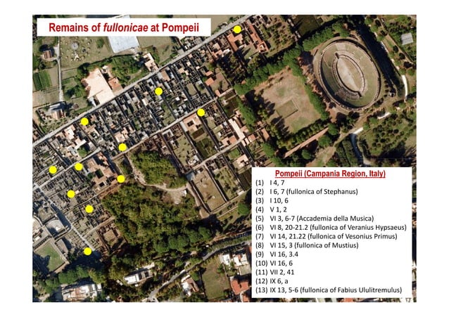 Water and wastewater management in the treatment process of a Roman ...