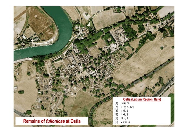 Water and wastewater management in the treatment process of a Roman ...