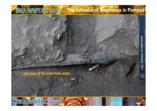 Water and wastewater management in the treatment process of a Roman ...