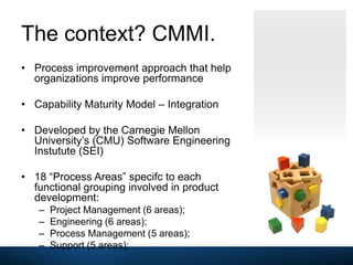 Introducing CMMI and REQM/RD | PPT