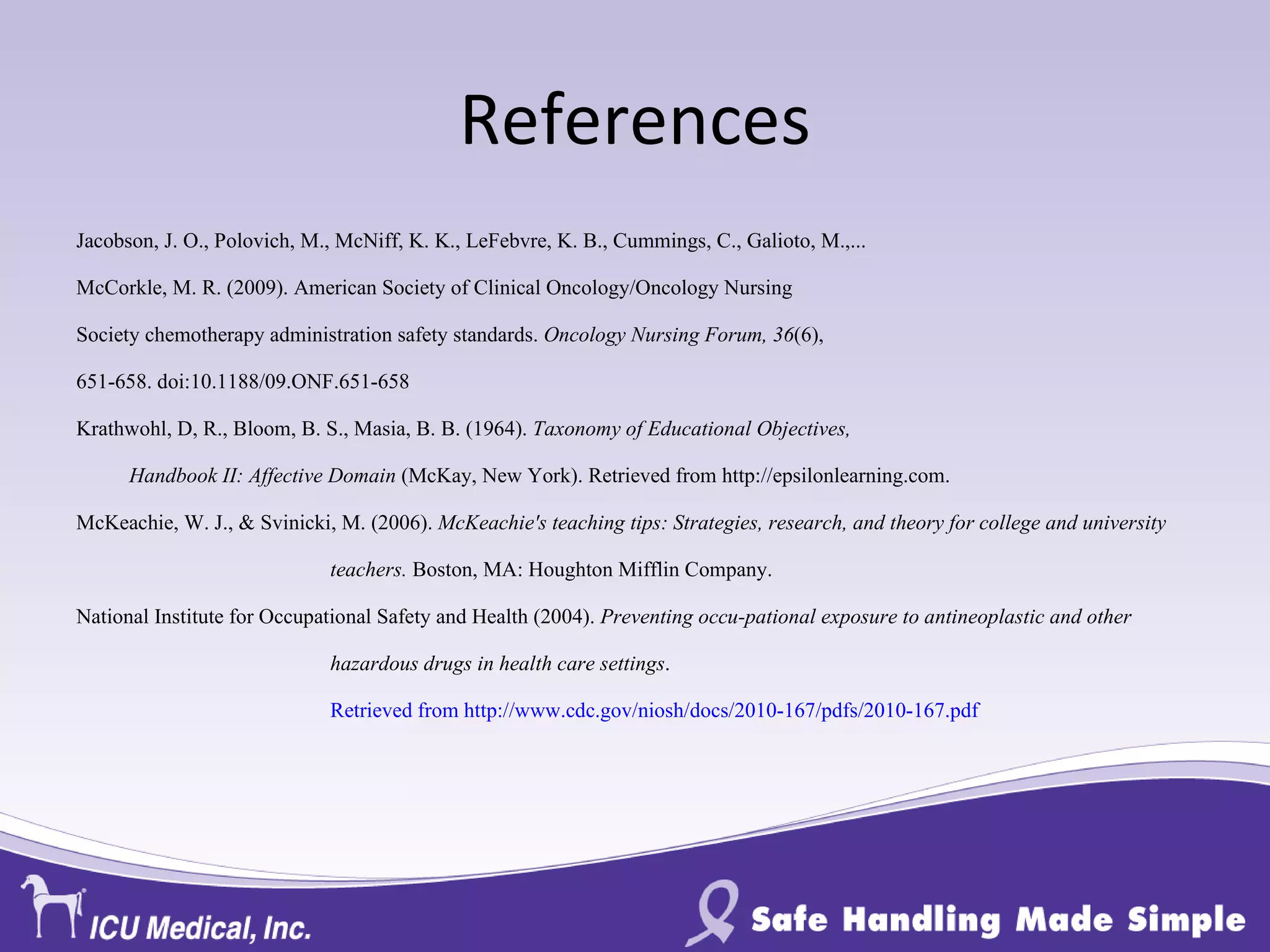 Mn510 lesson plan_safe_handling_power_point[1] | PPT