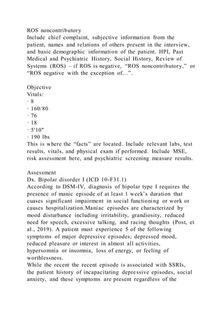 MN660 Case Study MN 660 Neuroscience and Psychopharm | DOCX