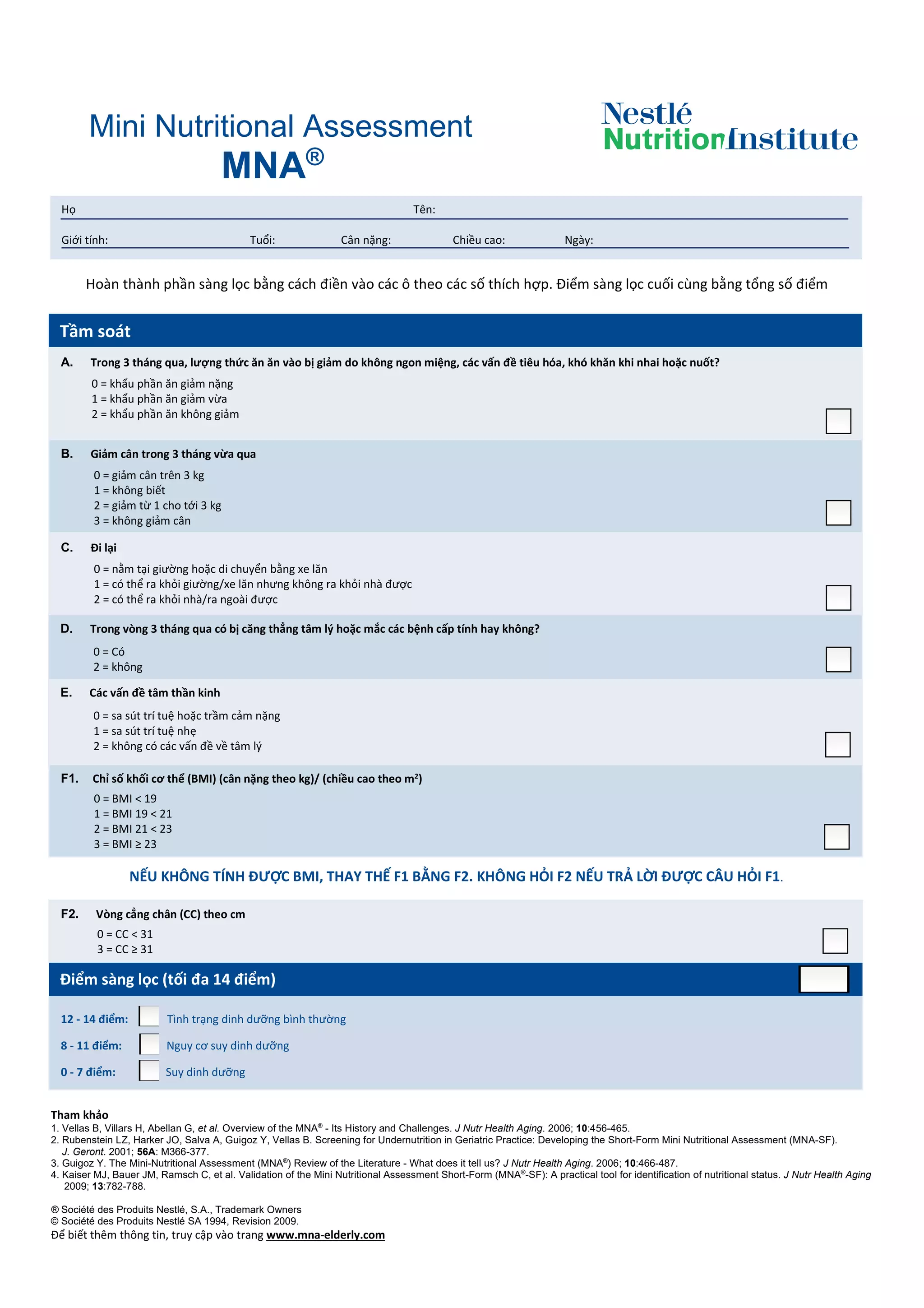 Mna mini-vietnamese | PDF
