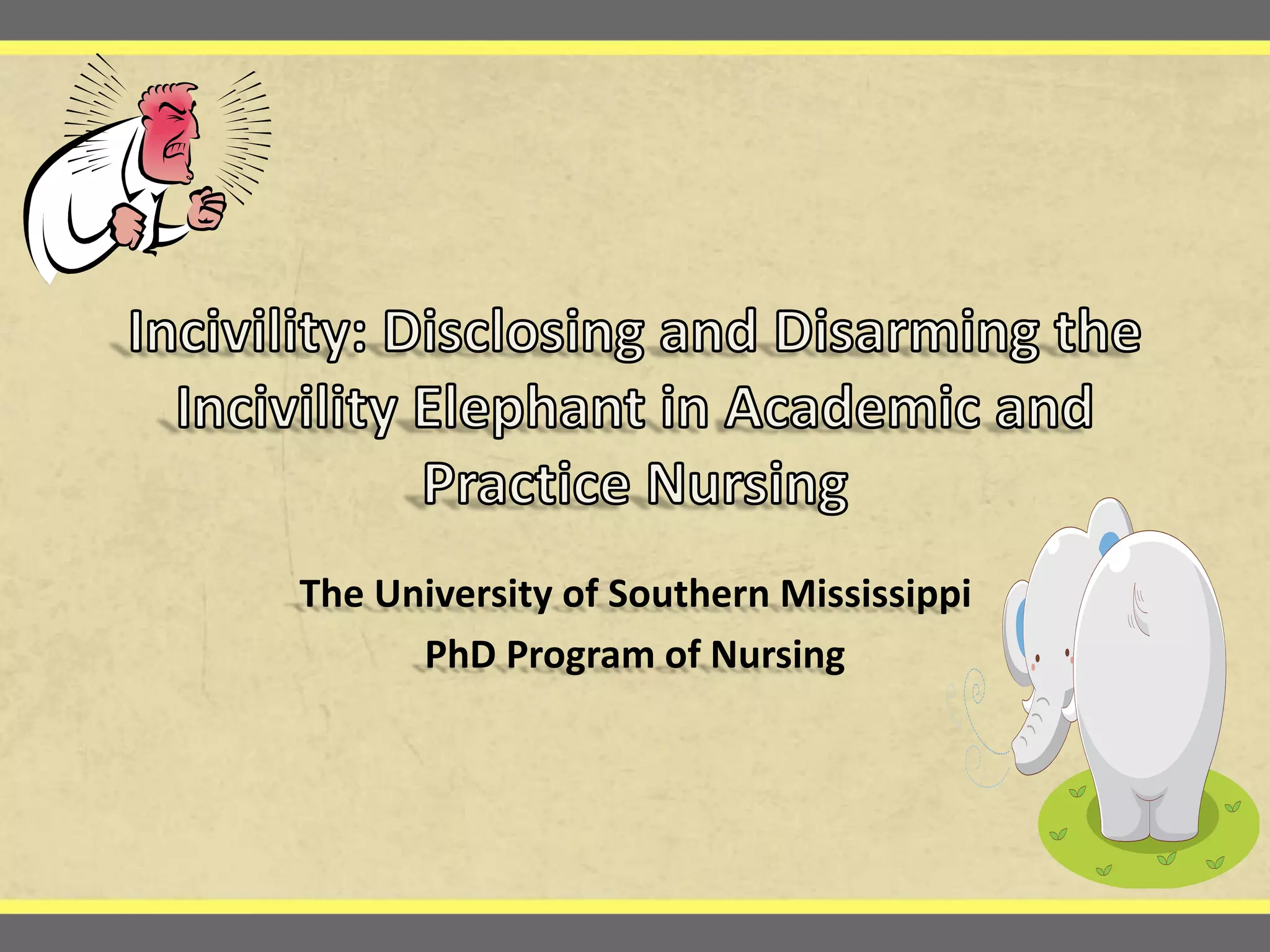 Incivility in Nursing | PPTX