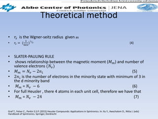 Mn alcu2 heusler compound | PPTX