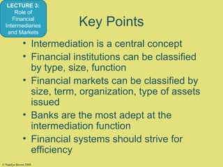 The Role of Financial Intermediaries and financial Market (By Badhon) | PPT