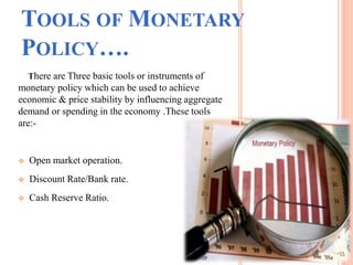 Monetary Policy & Fiscal Policy | PPT
