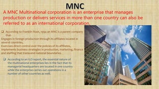 MNC | PPT