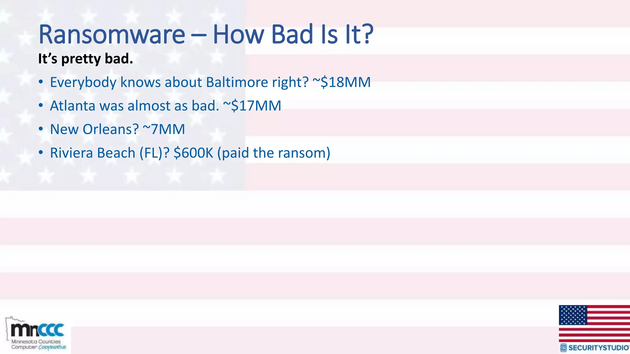 Ransomware Readiness 101 - How prepared are you? | PPT
