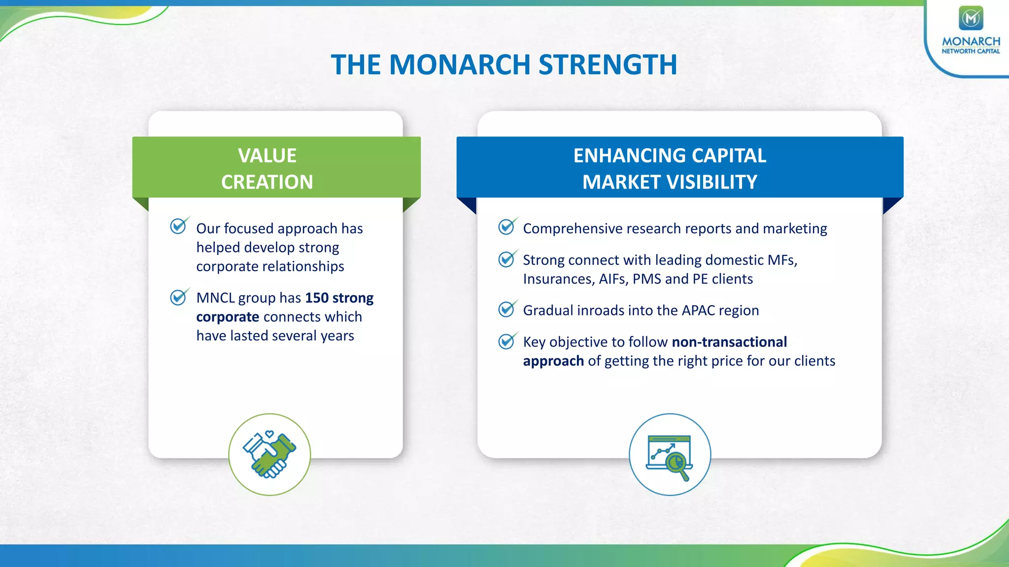 Creating Value For Your Investments - Monarch Networth Capital Limited ...
