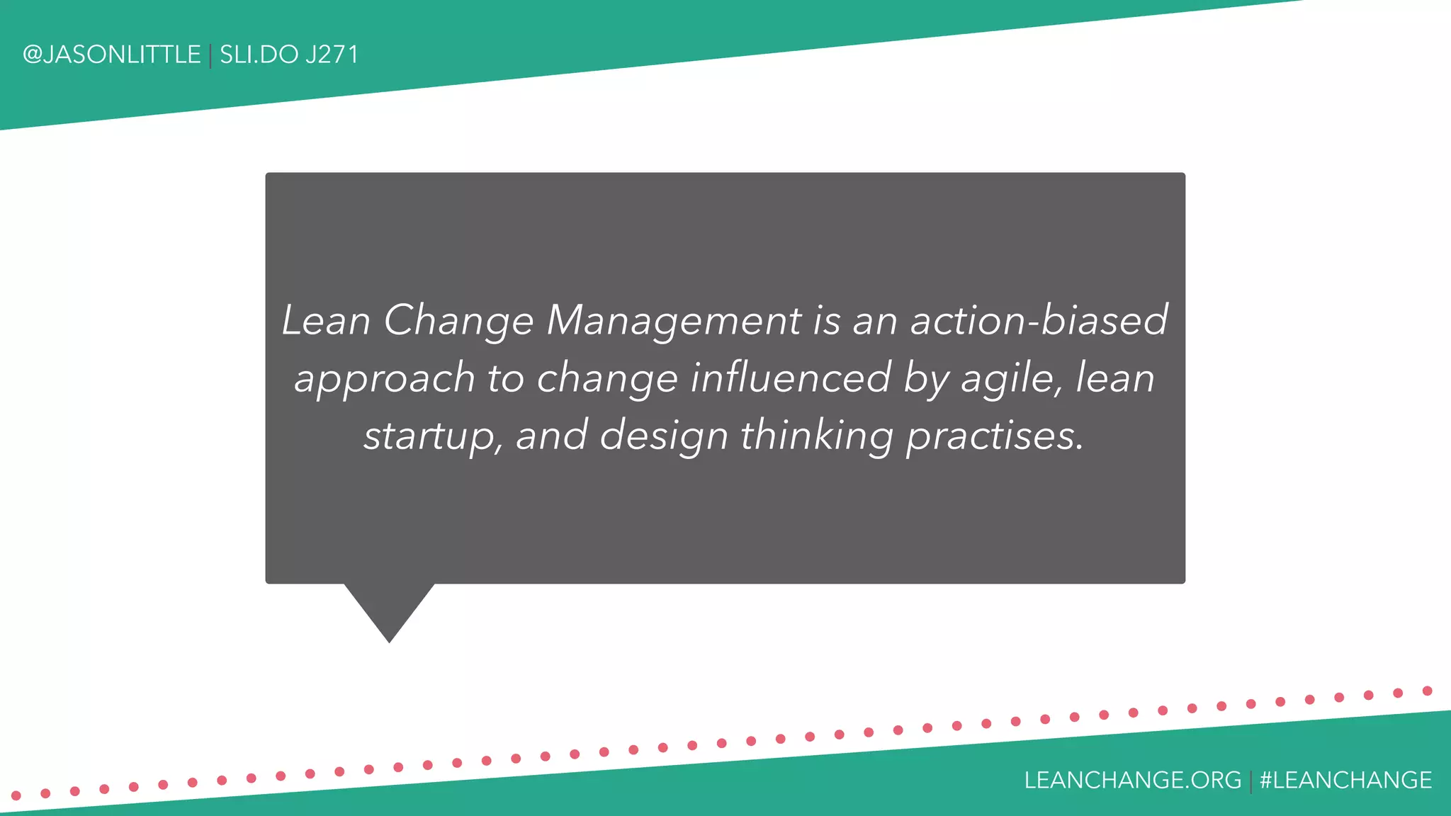 Introduction to Lean Change Management | PDF