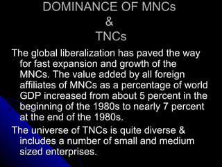 presentation on multinational corporation | PPT
