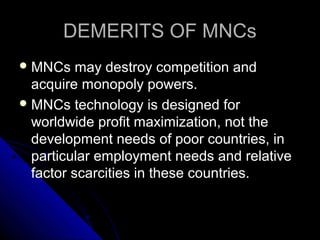 presentation on multinational corporation | PPT