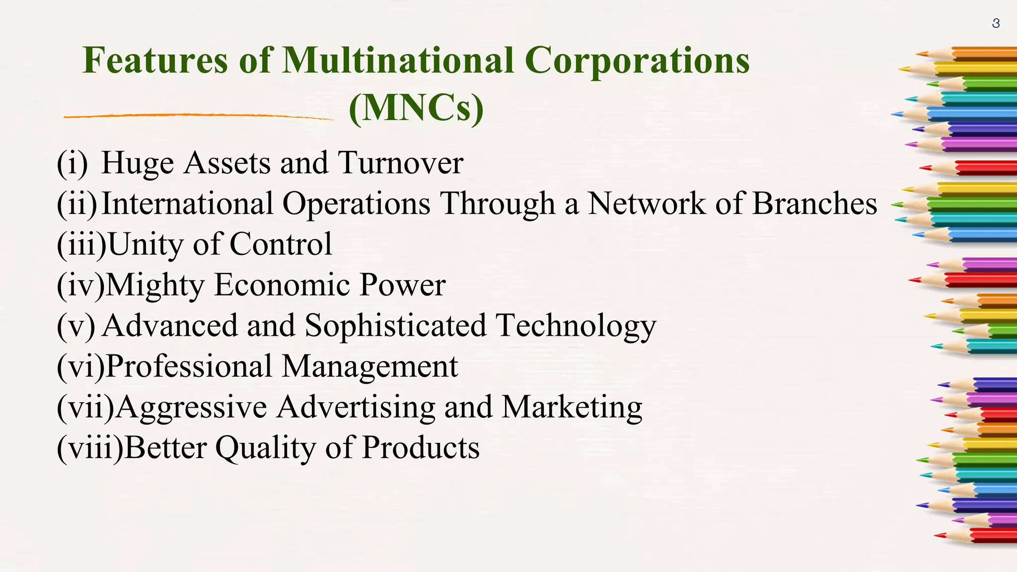 MNCs | PPT