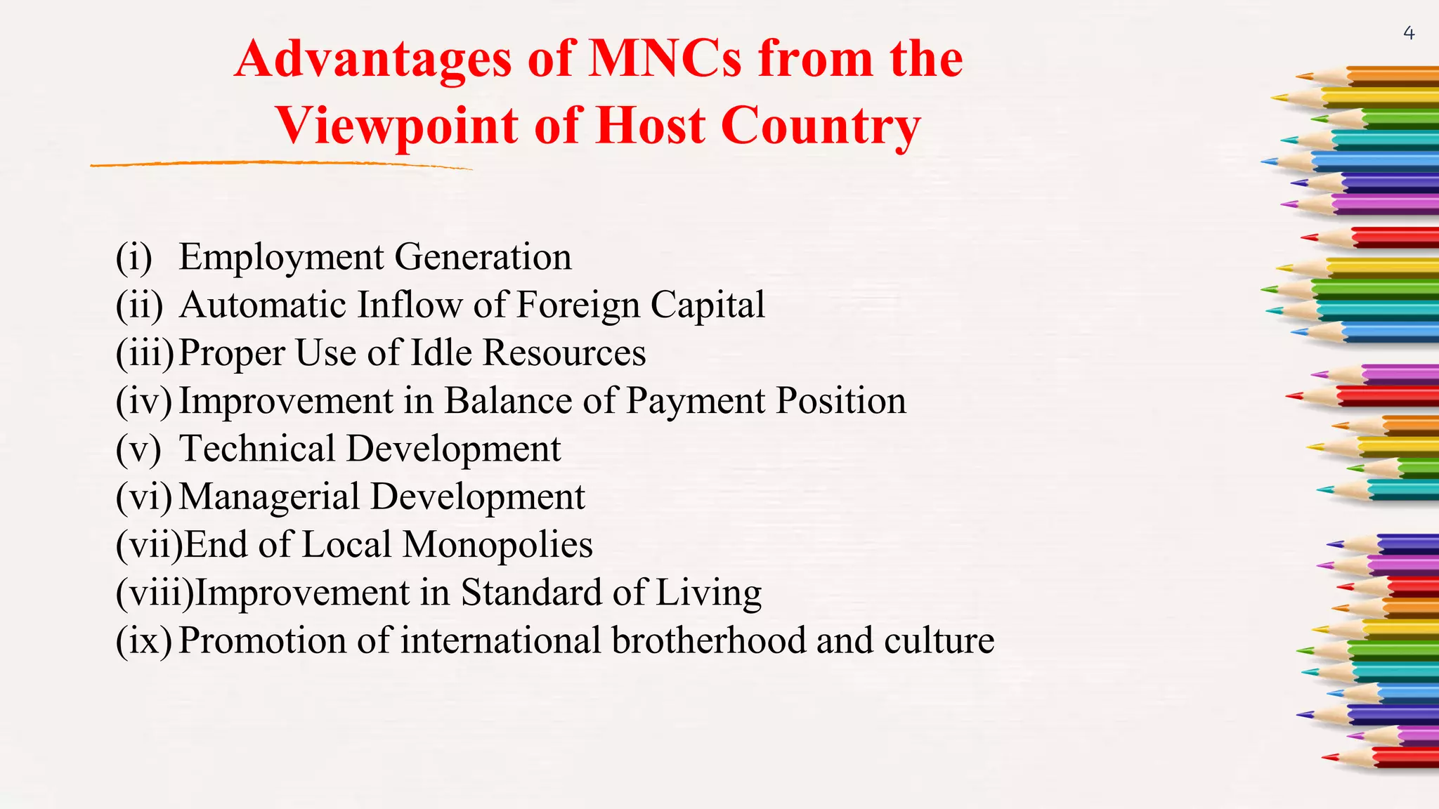 MNCs | PPT