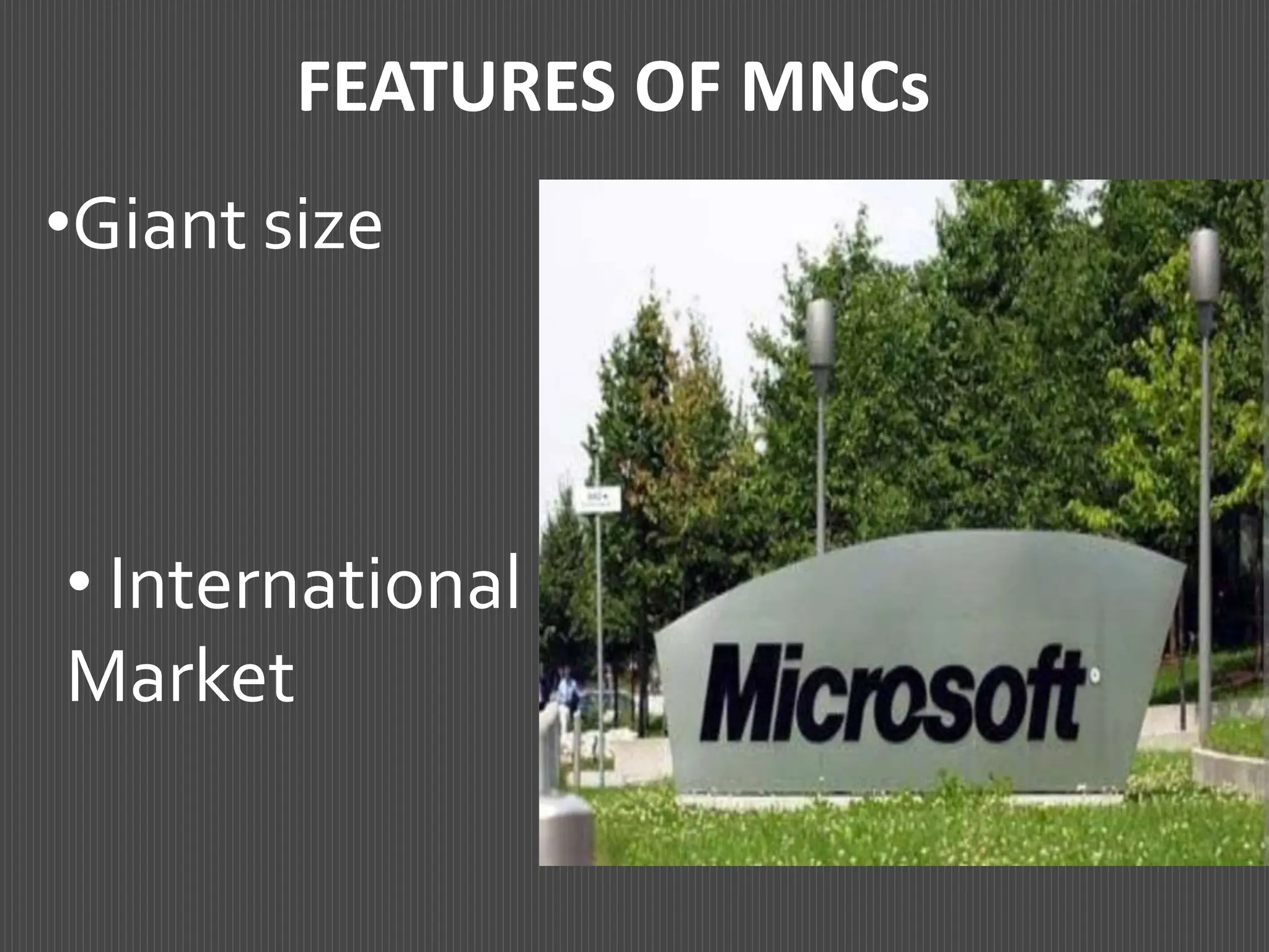 Multinational Corporations (MNC's) .pptx