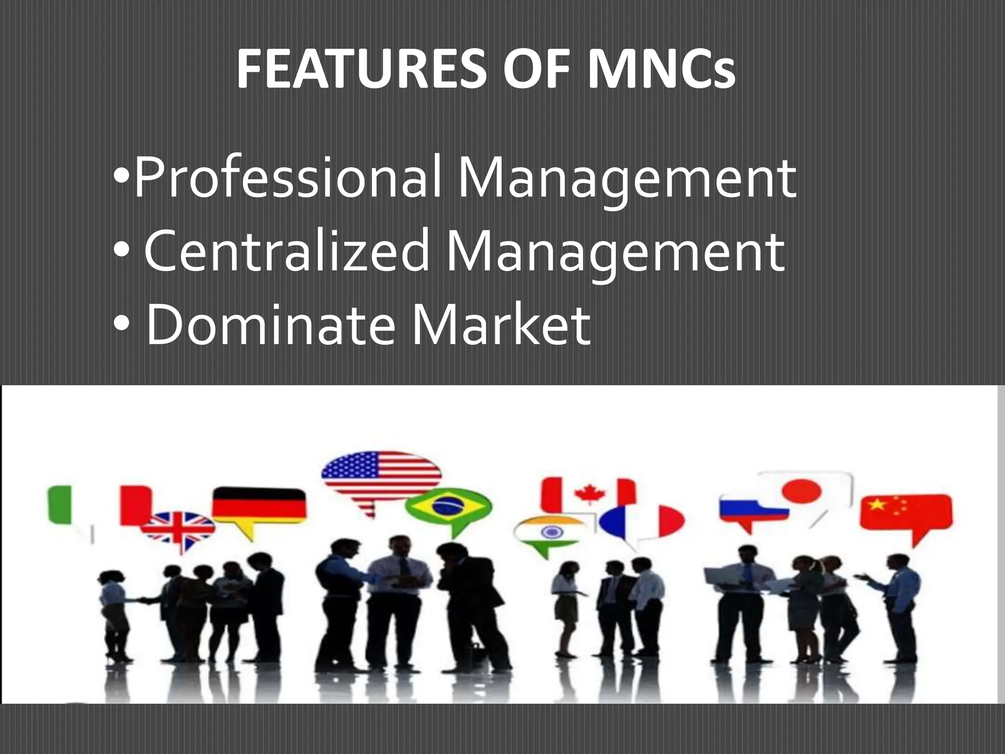 Multinational Corporations (MNC's) .pptx