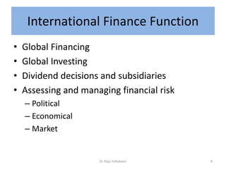 MNC Financial Management | PPTX