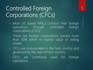 MNC tax implications | PPTX