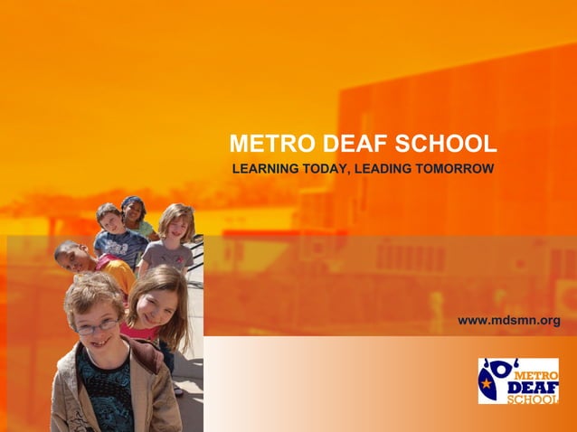 Metro Deaf School Brochure | PPT