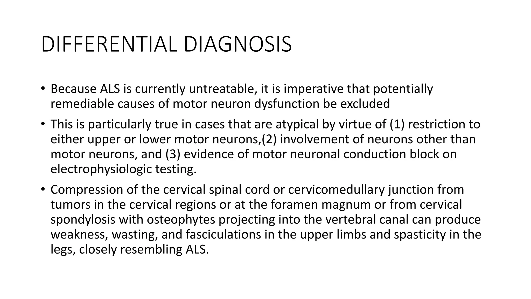 MOTOR NEURON DISEASE | PPTX