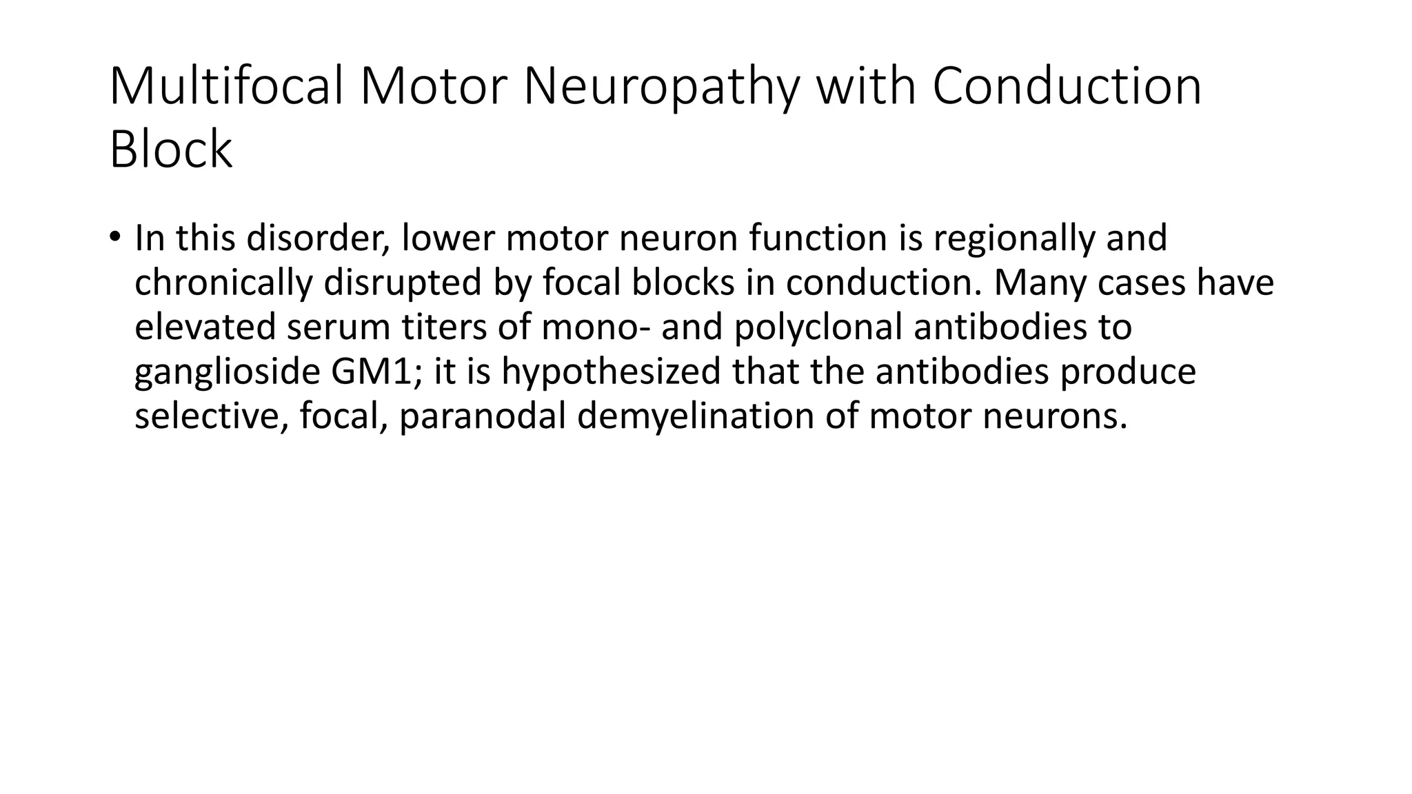 MOTOR NEURON DISEASE | PPTX