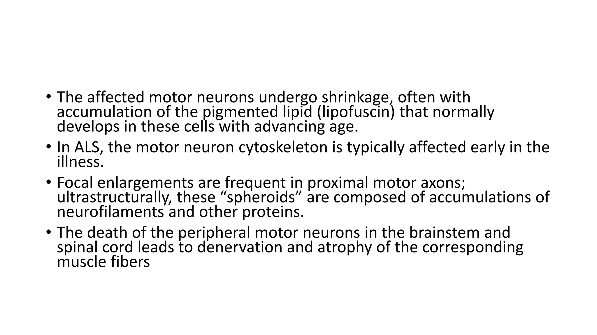 MOTOR NEURON DISEASE | PPTX