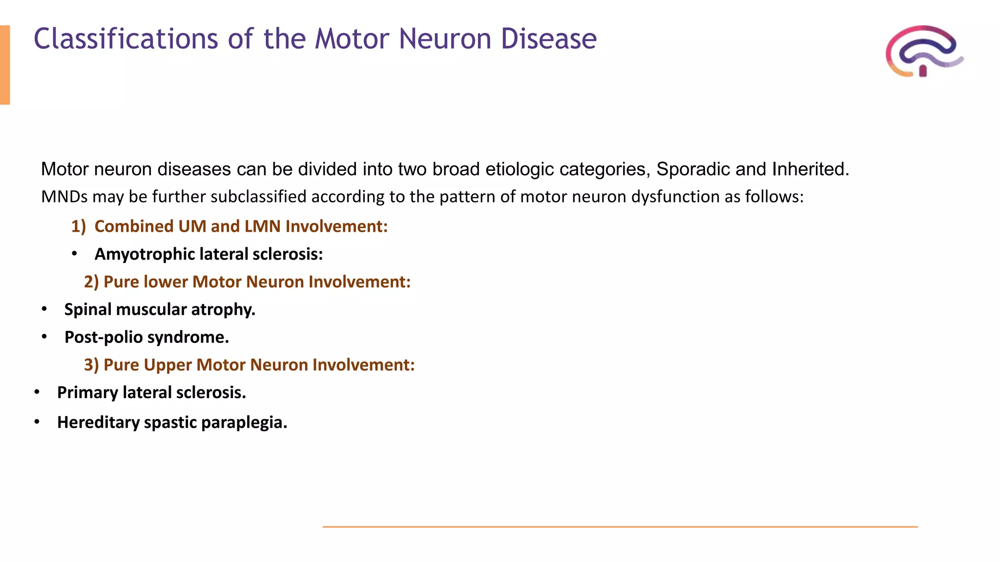 Motor neuron diseases | PPTX