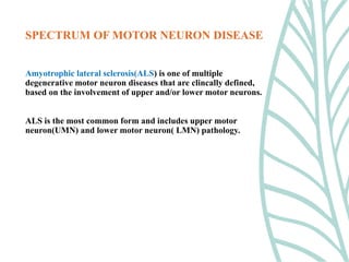 MND.pptx | Physical Therapy | Wellness