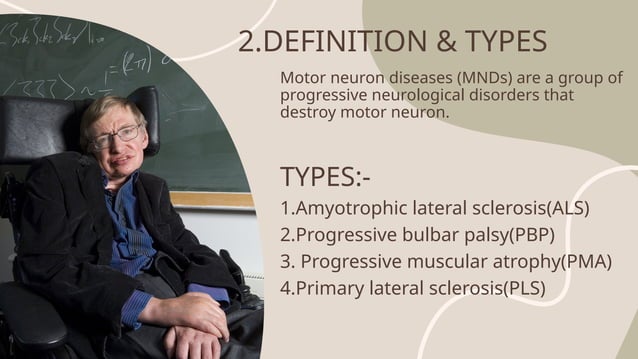 MOTOR NEURON DISEASE/MND.pptpresentation | PPTX | Physical Therapy ...