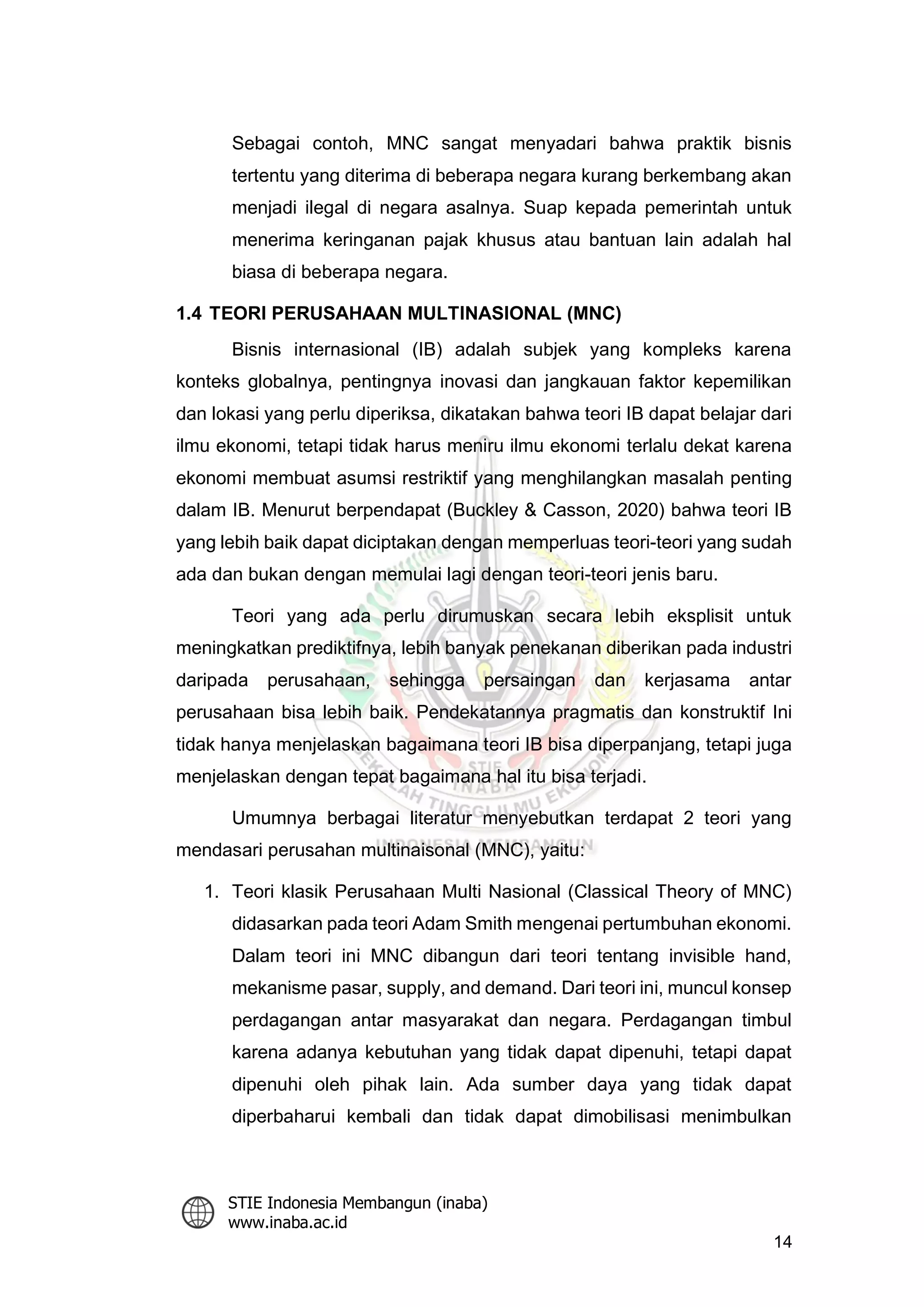 Mnd001 manajemen keuangan internasional-modul-sesi 1 | PDF