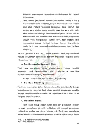 Mnd001 manajemen keuangan internasional-modul-sesi 1 | PDF